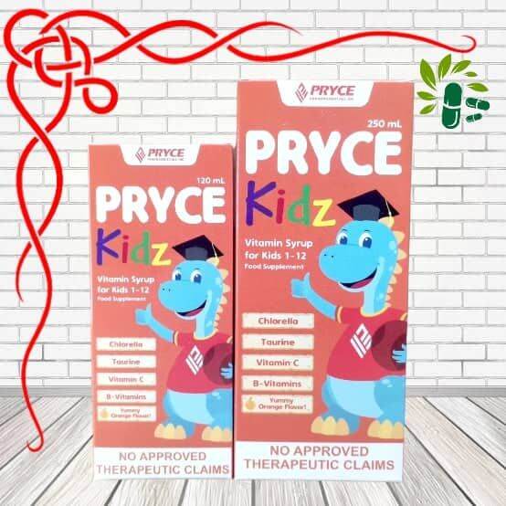 PRYCE KIDZ 120mL / 250mL Syrup (Vitmain C + Vitamin B + Taurine ...