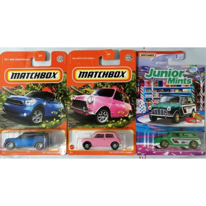 ⚘Matchbox Austin Mini Cooper S Van Countryman Cabrio Mr Bean UK NY Taxi ...