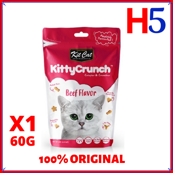 KIT CAT Kitty Crunch Beef 60G Cat Snack/ Cat Treats | Lazada