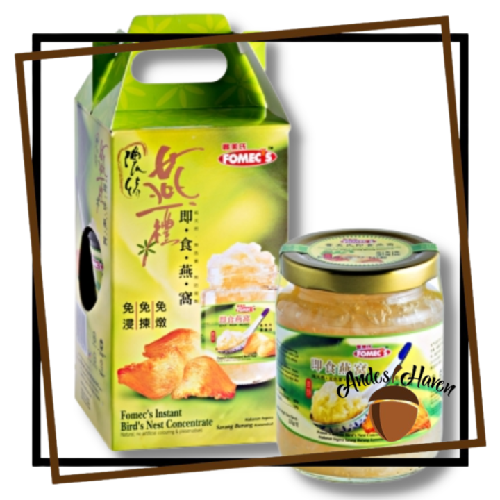 【丰美氏 Fomec's】Instant Bird’s Nest Concentrate(90% Bird Nest) 丰美氏浓缩即食燕窝 ...