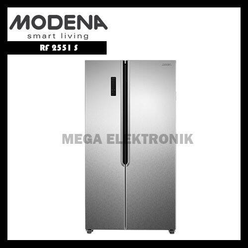 Modena RF 2551 S Refrigerator Kulkas Side By Side 556L - KHUSUS ...