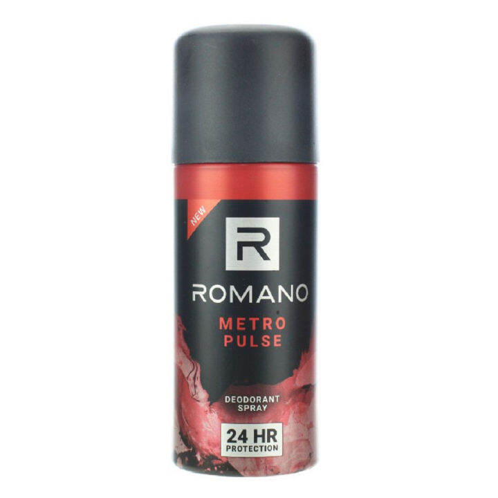 Romano Deodorant Spray Metro Pulse 150ml | Lazada