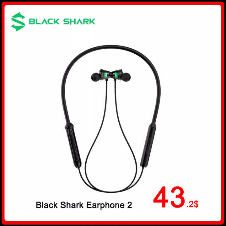 Black Shark Bluetooth 5.0 Earphone 2 E-sports Wireless Headphone with ...