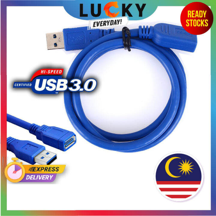 Super Speed USB 3.0 Extension Cable 1.5Meter / 3Meter | Lazada