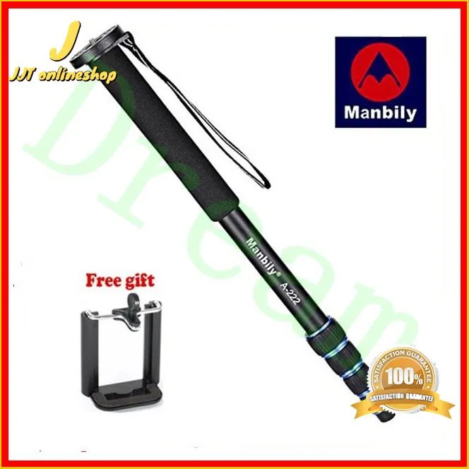 ที่สุดของมันต้องมี Manbily A-222 ขาตั้งกล้องอลูมิเนียมแบบพกพา ด่วน ของ ...