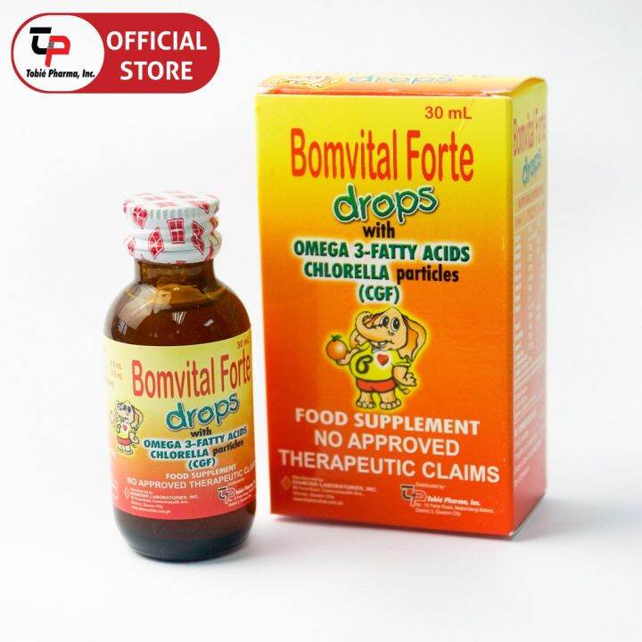 Bomvital Forte Drops Multivitamins 30ml | Lazada PH
