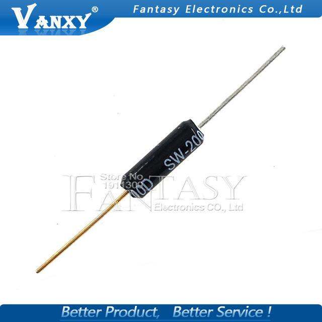 10pcs SW-200D Vibration switch Ball switch Tilt switch Double bead ...