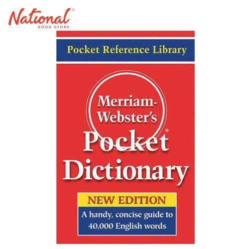 RBOOKS Merriam-Webster Pocket Dictionary | Lazada PH