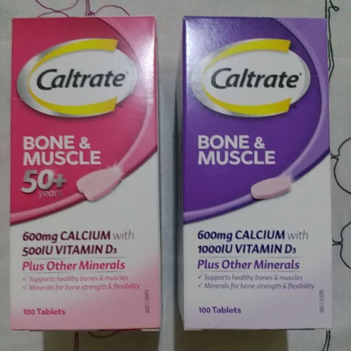 CALTRATE BONE MUSCLE 50 yo. 60tablets/100tabs(australia made) | Lazada PH