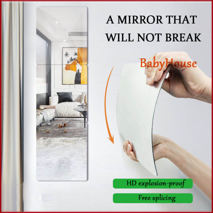 Whole Body Mirror Mirror Full Body Mirror Sticker Wall Mirror for Wall ...