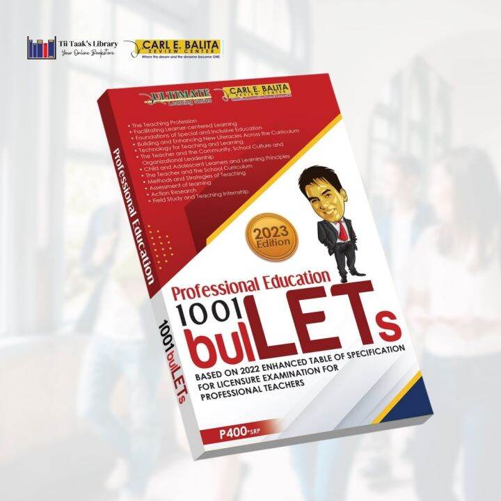 BulLETs Professional Education 2023 Edition (Latest) | Lazada PH