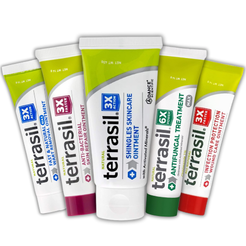Terrasil Shingles Treatment Cream Herpes Zoster | Antibacterial Skin ...