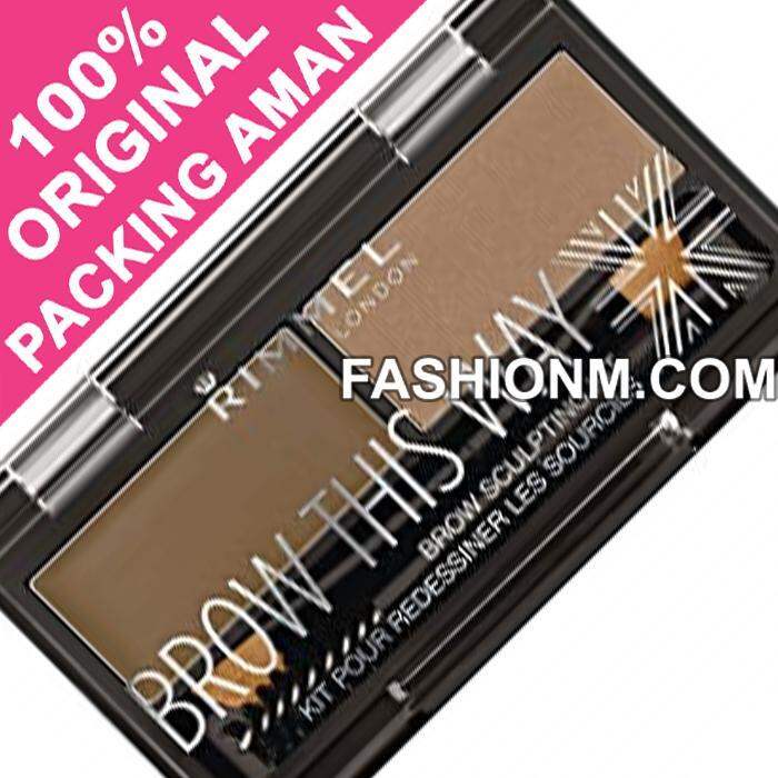 Rimmel London Brow This Way Eyebrow Sculpting Kit - Blonde 001 | Lazada ...