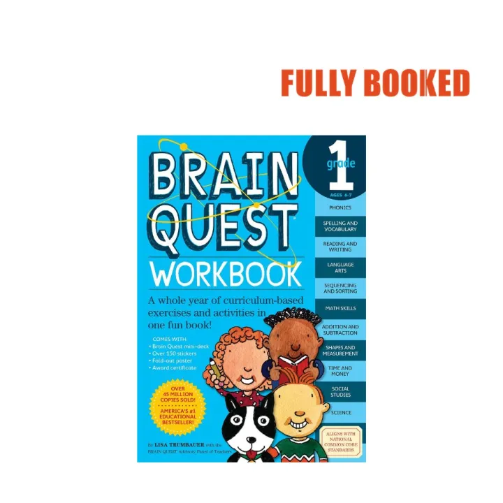 Brain Quest Workbook: Grade 1 (Paperback) by Lisa Trumbauer | Lazada PH