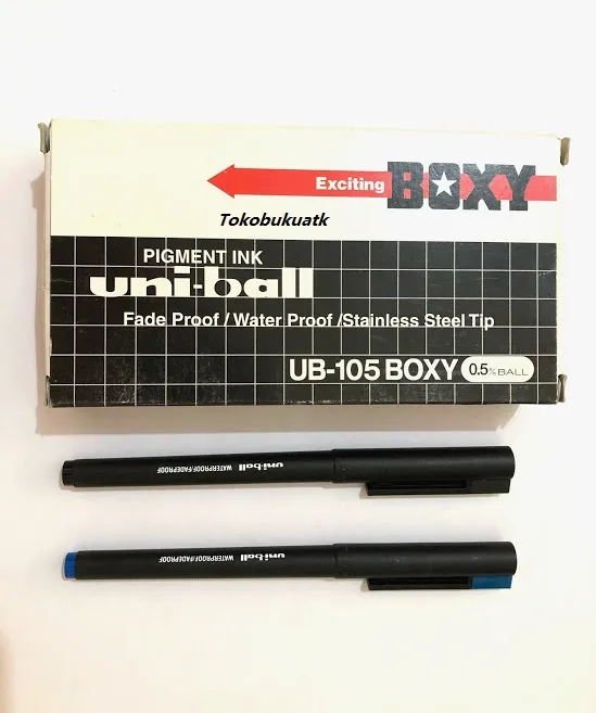 Pulpen Boxy UB-105 Boxy | Lazada Indonesia