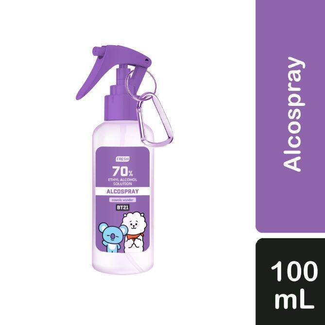 FRESH X BT21 Cosmic Wonder Purple Alcospray 100ml | Lazada PH