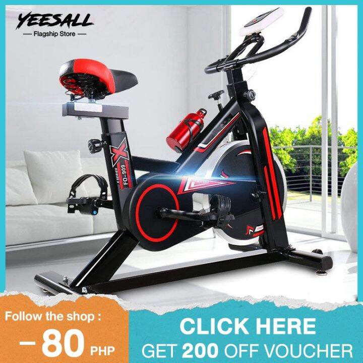 Yeesall Exercise bikes, home spinning bikes with LED display, indoor stationary bike | Lazada PH