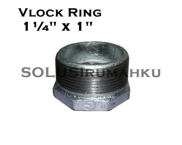 Vlock Ring 1 1/4 x 1” Vlok Flock Flok Reducer Besi 11/4 1 | Lazada ...