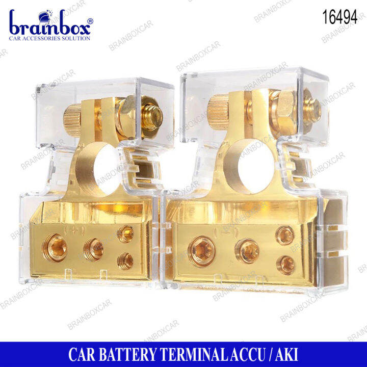 Terminal Sambungan Kabel Baterai Aki Car Battery Terminal Accu | Lazada ...