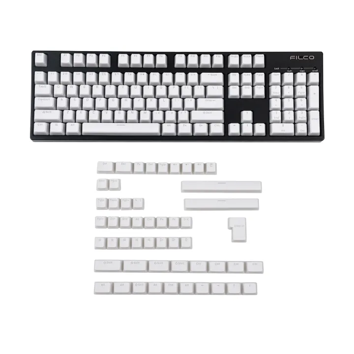YMDK OEM Profile Custom Key Caps Set PBT Doubleshot Backlit Pudding ...