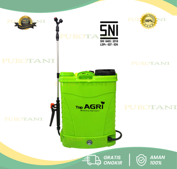 Alat Semprot Tangki 16 L Top Agri Battery Sprayer TA 16BTR TOPAGRI SNI ...