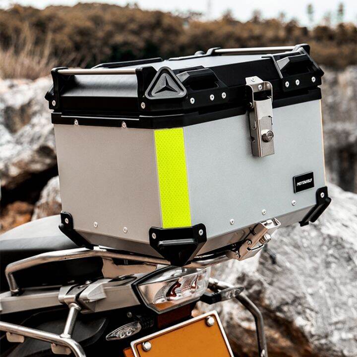 TRK502X Trunk Top Case Tail Box Aluminum Topcase For Benelli TRK 502 X ...