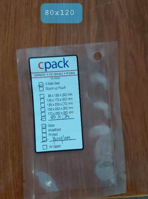 cpack nylon plastic bag vacuum 80x120mm all clear | Lazada PH