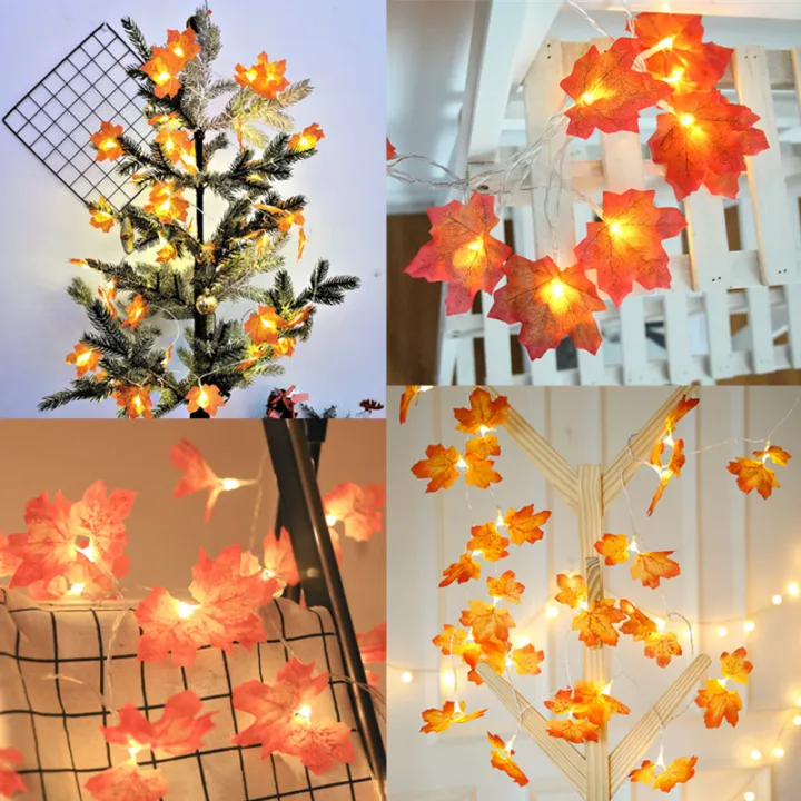 【Dimama】ไฟตกแต่ง ไฟประดับ ใบเมเปิล ไฟเส้น ไฟกลางคืน LED ไฟประดับห้อง โคมไฟสวย ไฟตกแต่งห้อง ...