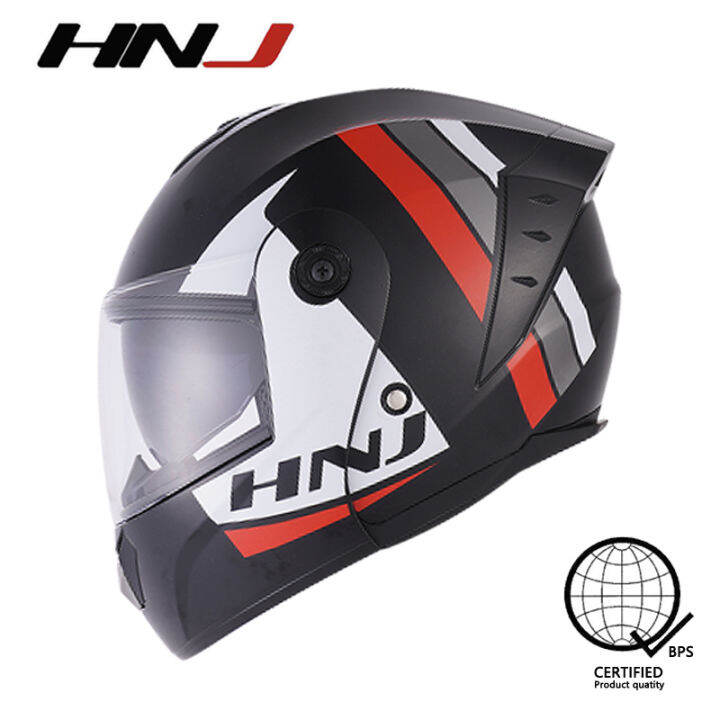 HNJ A630 Modular Helmet For Motorcycle Helmet Full Face Dual Visor Men ...