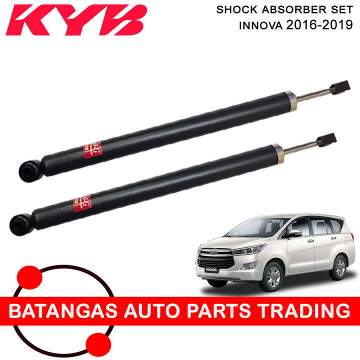 KYB REAR Shock Absorber SET For Toyota Innova (ALL) 2016-2020 Part No ...