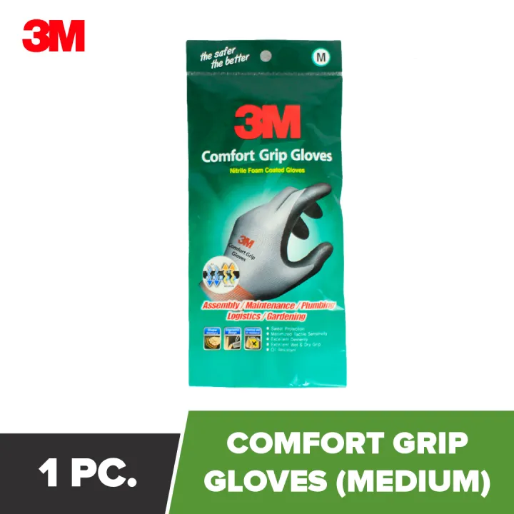 3M Comfort Grip Gloves Medium | Lazada PH