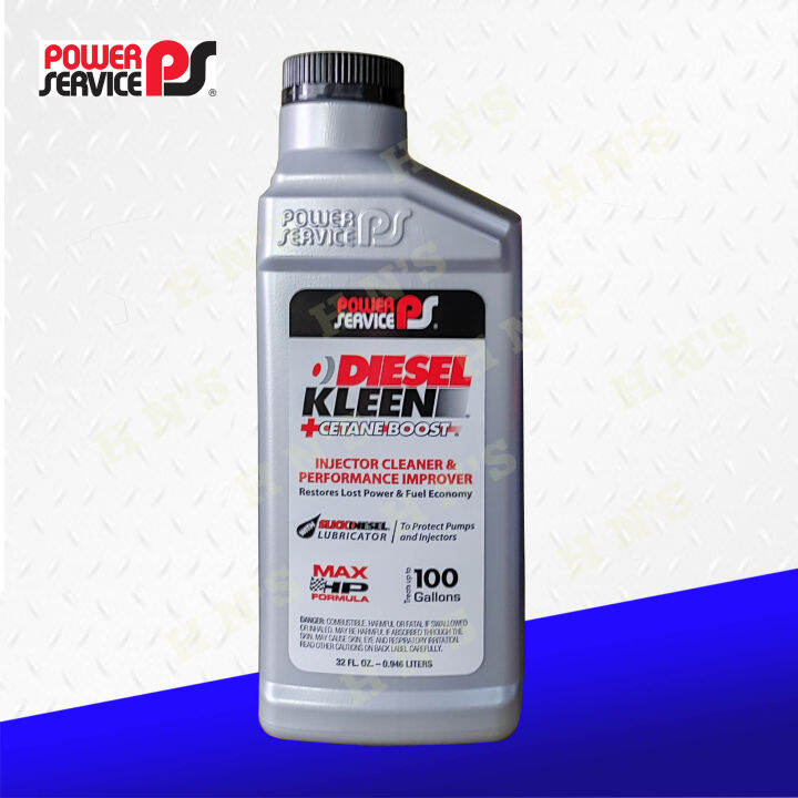 Power Service Diesel Kleen + Cetane Boost Injector Cleaner Fuel ...