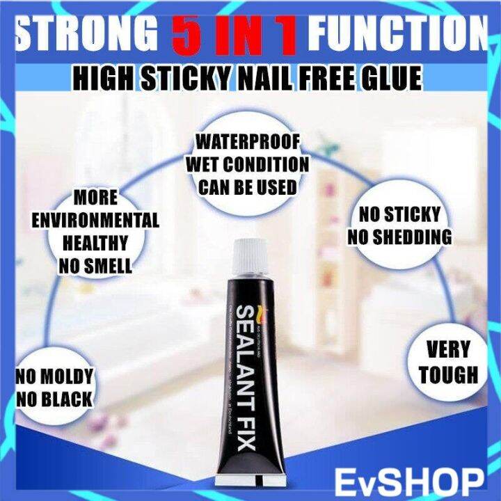 SEALANT FIX 12/18 gram Super Strong Silane Polymer Metal Adhesive Free ...