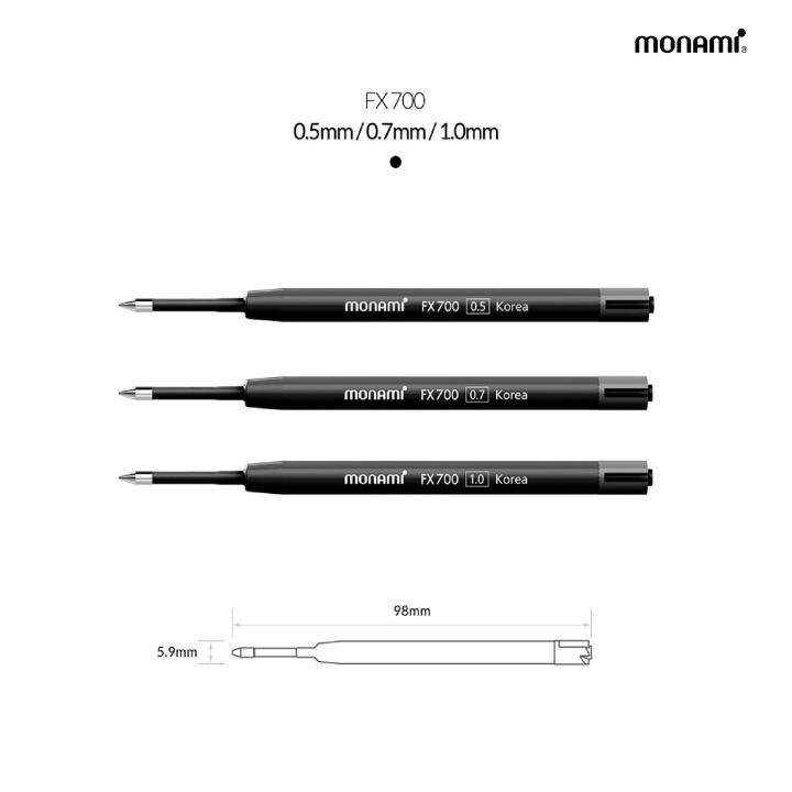 Monami ไส้ปากกาลูกลื่น เอฟเอ็กซ์ 700 | Lazada.co.th