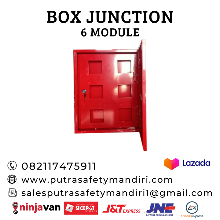 KOTAK TERMINAL BOX JUNCTION JBFA 6 MODULE DOUBLE DOOR | Lazada Indonesia