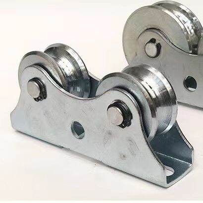 2 in 1 V Groove Sliding Gate Track Roller Sliding Gate Double Roller ...
