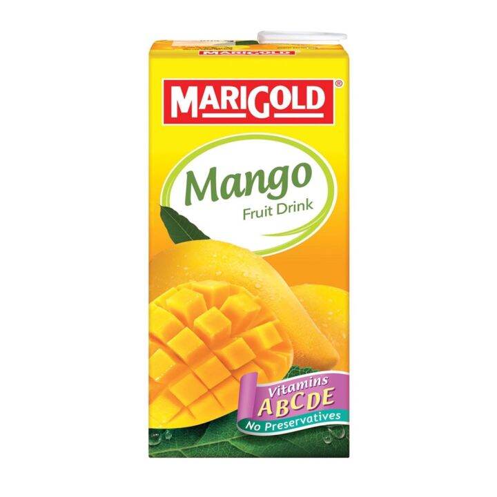 Marigold Fruit Drink Less Sugar Mango 1L | Lazada