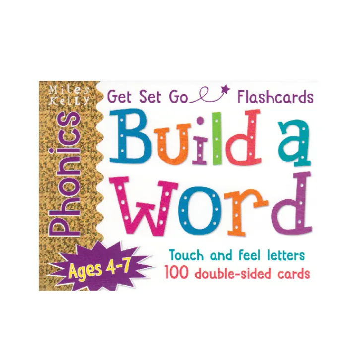 Get set go phonics flashcard build a word 4-7 year old preparatory ...