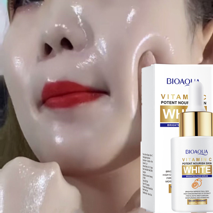 BIOAOUA Vitamin C Whitening Face Serum Ascorbic Acid Whitening and ...