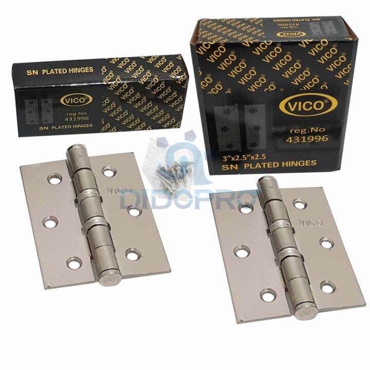 Engsel Merk VICO 3" Stainless Steel Pintu Jendela 3 Inch Inci 3Inch ...