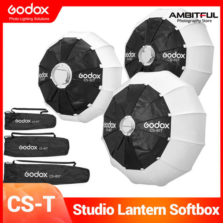 Godox CS-50T/65T/85T Lantern Softbox Bowens Mount Softbox Soft Light ...