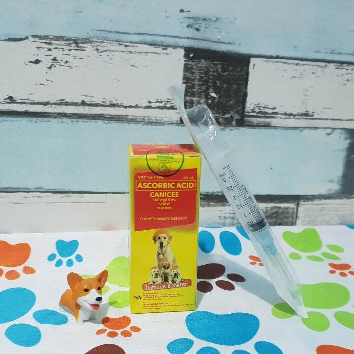 Canicee (Vitamin c) for Dogs 60ml with 1 FREE Syringe | Lazada PH
