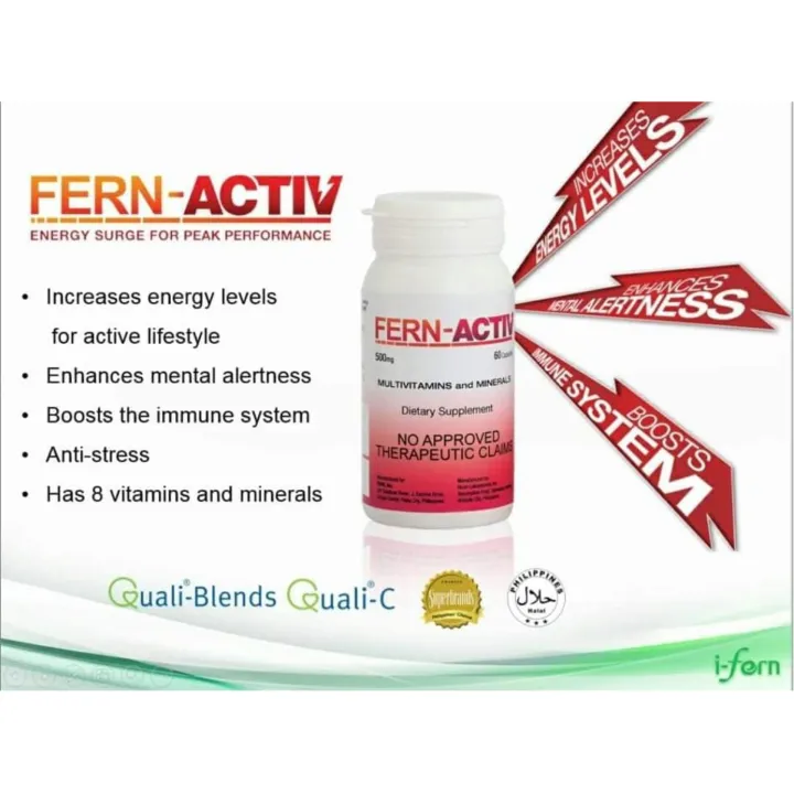 Fern Activ 60 capsules - Catrionas Collection | Lazada PH