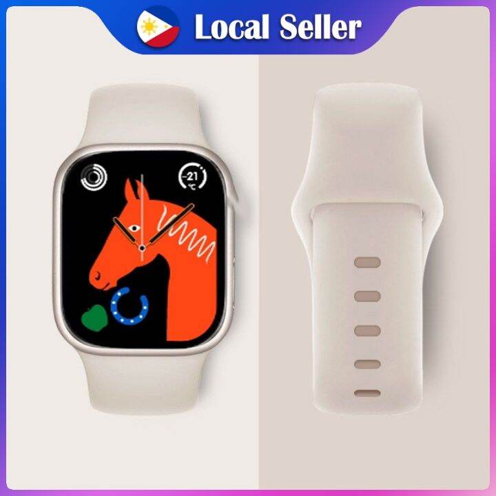 Soft Silicone sports Strap For smart watch T55 Pro Max series 7 Pro X8 Max X7 Pro Max T500 ...