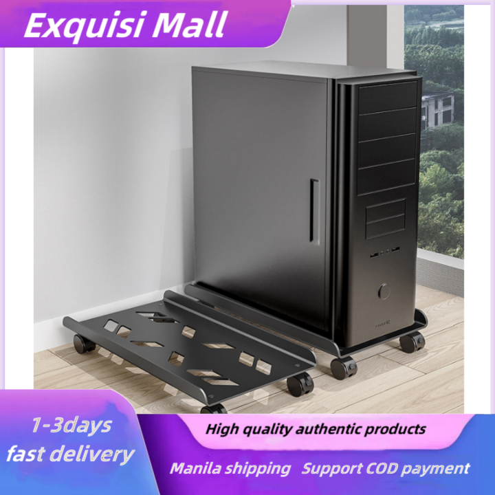 Heavy Duty Premium PC Tower Stand Holder Full Metal Heavy Duty CPU ...