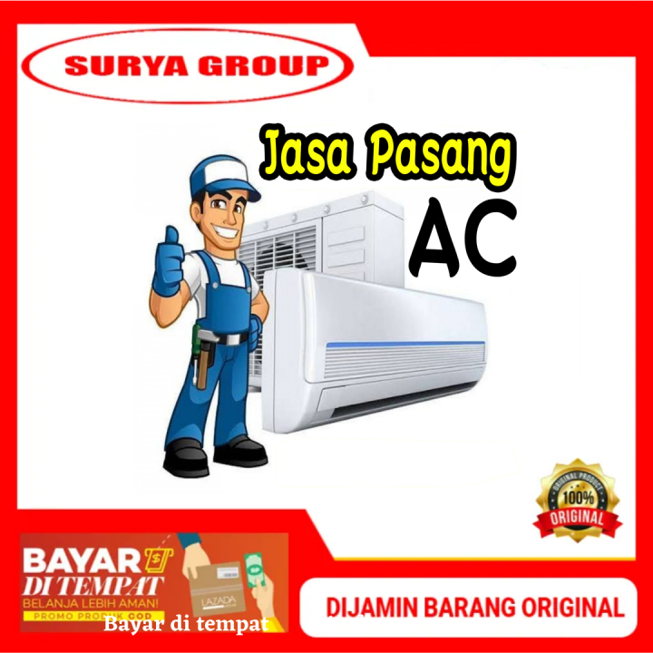 JASA PASANG AC 0,5 PK - 1 PK KHUSUS CIKARANG DAN SEKITARNYA | Lazada ...