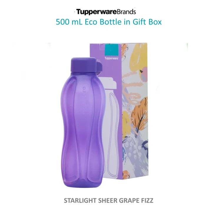 Tupperware 500 mL Eco Bottle in Gift Box - Grape | Lazada PH