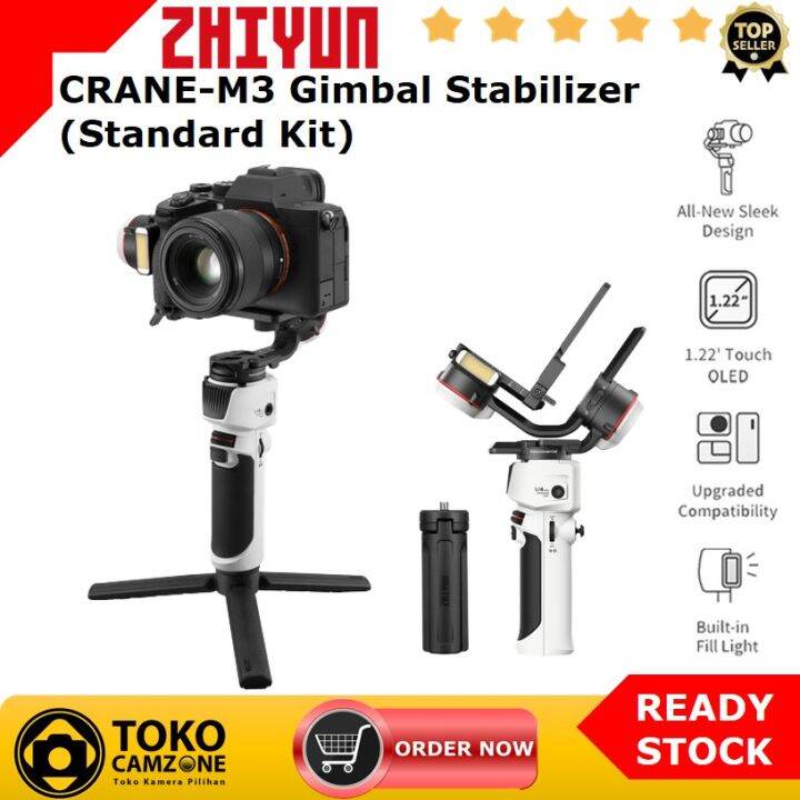 Zhiyun CRANE M3 Gimbal Stabilizer For Mirrorless Camera (Standard Kit ...