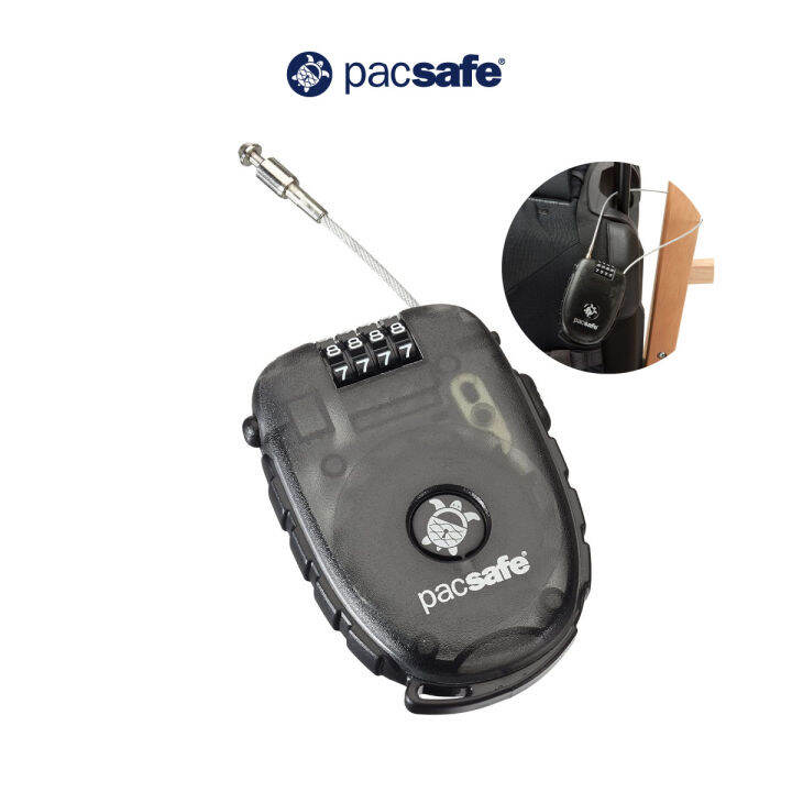 Pacsafe RETRACTASAFE 250 4-DIAL CABLE LOCK กุญแจล็อคกระเป๋า | Lazada.co.th