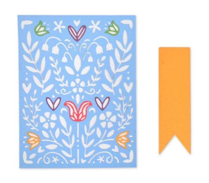 Folk Art Stencil by Katelyn Lizardi Sizzix Thinlits Die Set 7/Pk | Lazada PH